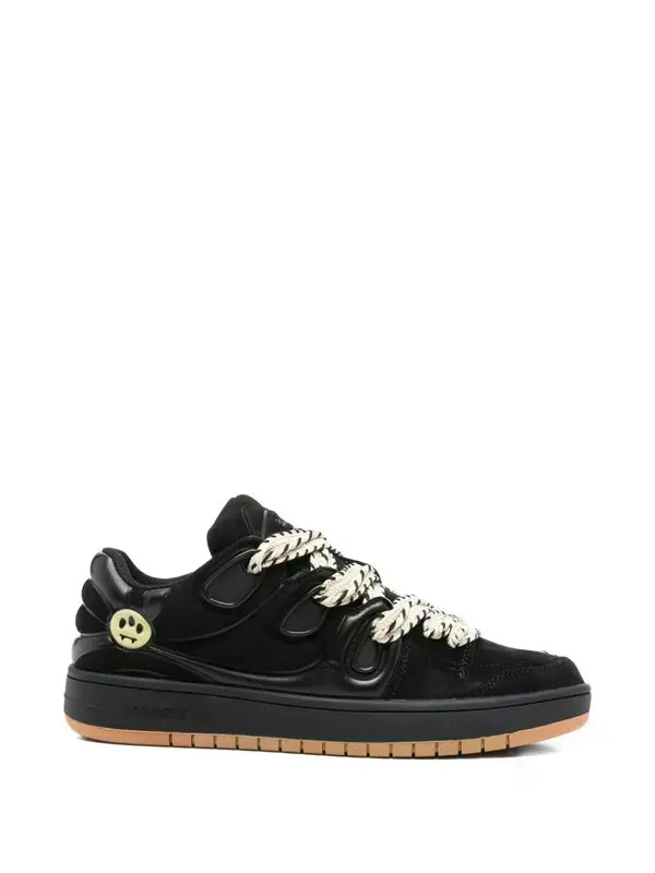 BARROW Skate Logo-embellishment Sneakers - Black