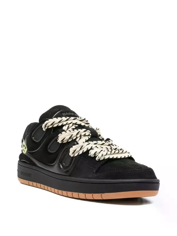 BARROW Skate Logo-embellishment Sneakers - Black