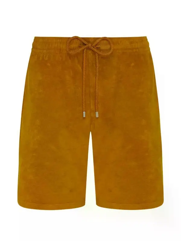 Vilebrequin Flap Terry Bermuda Shorts - Brown