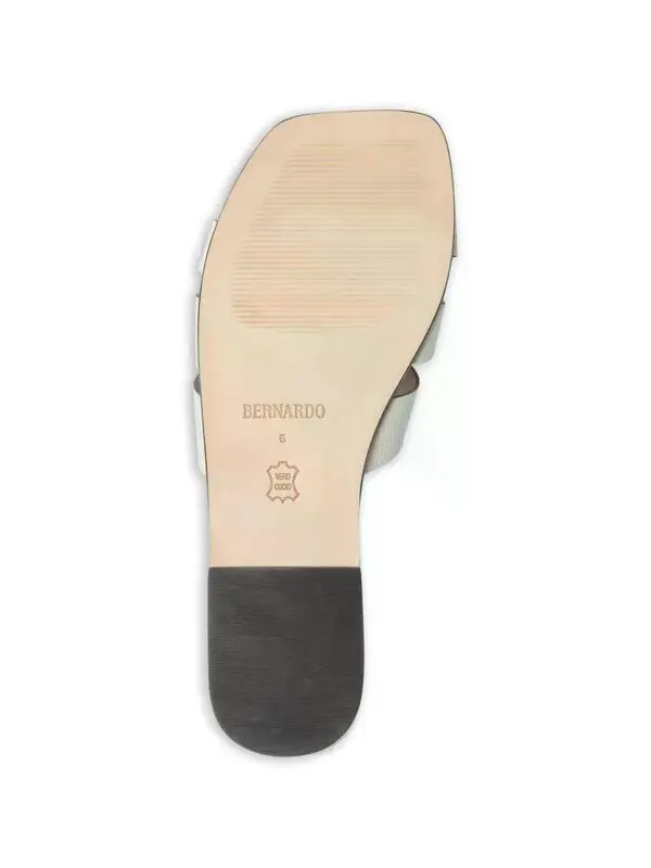 Bernardo Oxford Woven Flat Sandals - Neutrals
