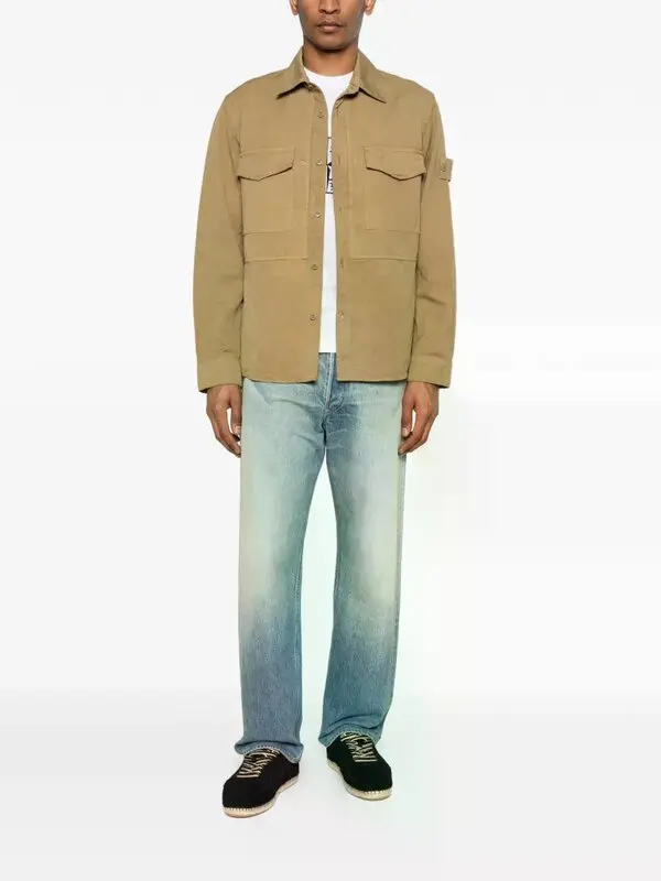Stone Island Ghost Shirt Jacket - Neutrals