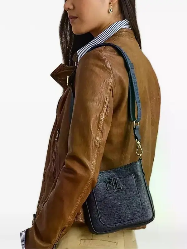 Ralph Lauren Cameryn Embossed-logo Crossbody Bag