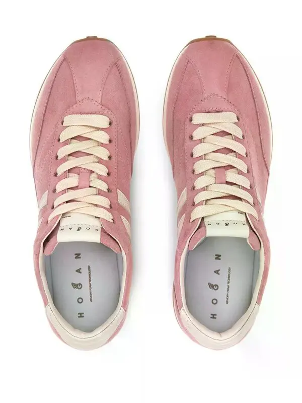 Hogan H699 Lace-up Sneakers - Pink