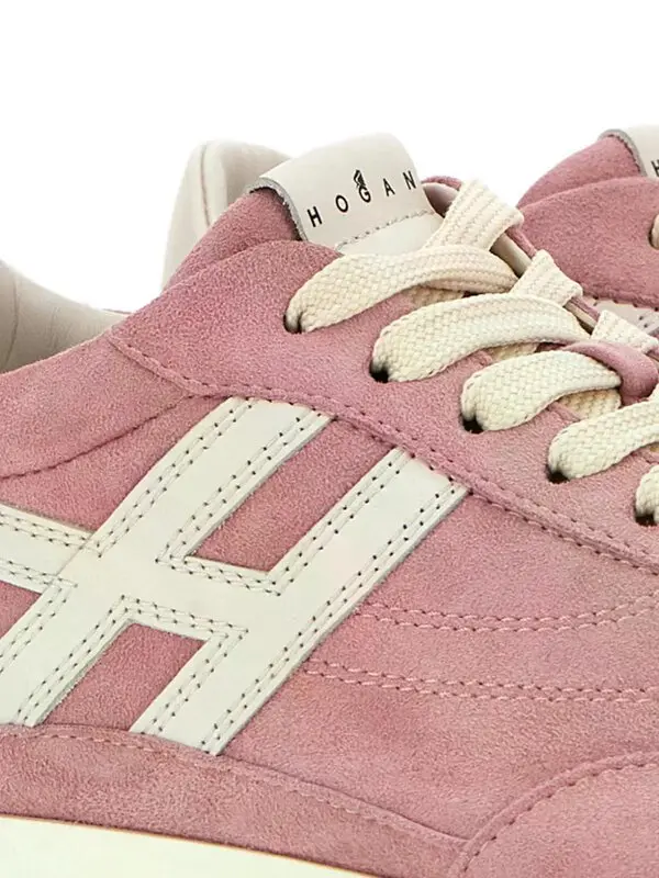 Hogan H699 Lace-up Sneakers - Pink