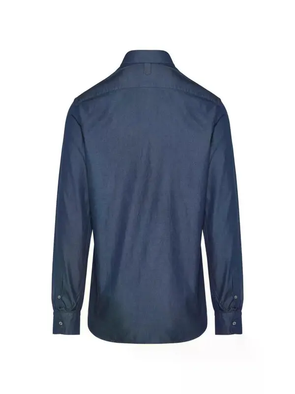 Canali Buttoned Shirt - Blue