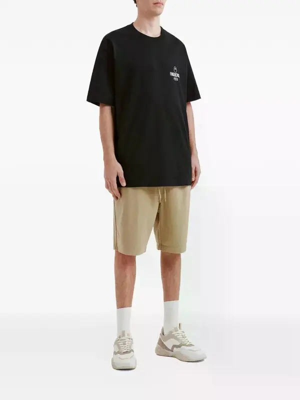 FINGERCROXX Logo-print T-shirt - Black