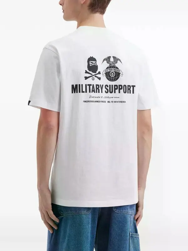 FINGERCROXX Logo-print T-shirt