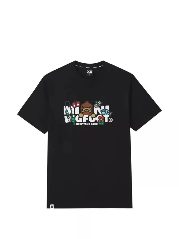 FINGERCROXX Printed T-shirt - Black