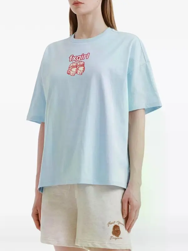 FINGERCROXX Printed T-shirt - Blue