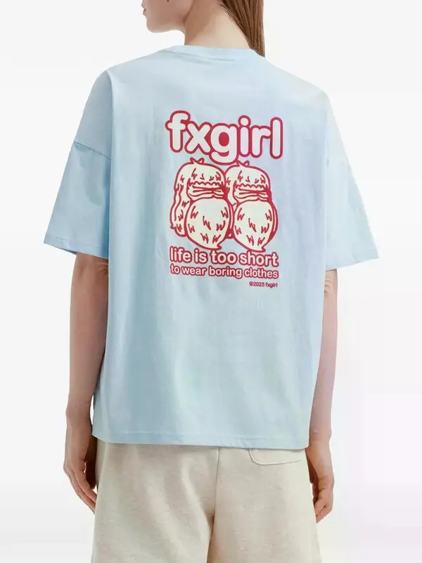 FINGERCROXX Printed T-shirt - Blue