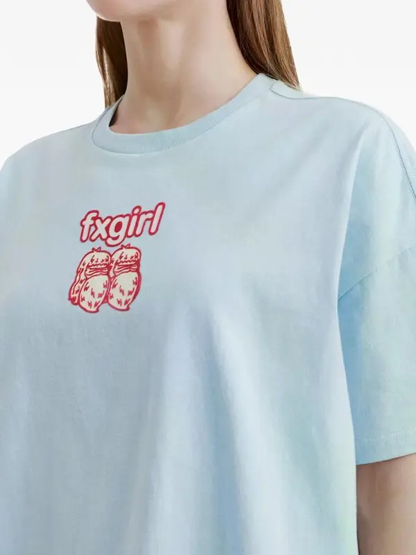 FINGERCROXX Printed T-shirt - Blue