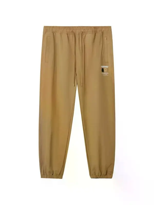 FINGERCROXX Drawstring Track Pants - Neutrals