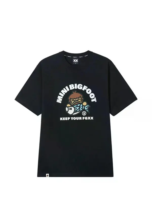 FINGERCROXX Printed T-shirt - Black
