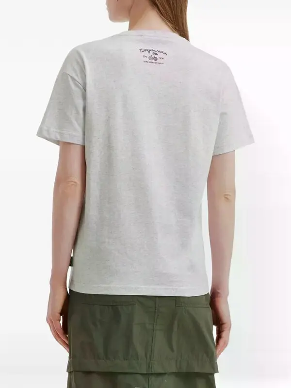 FINGERCROXX Chest-pocket T-shirt - Grey