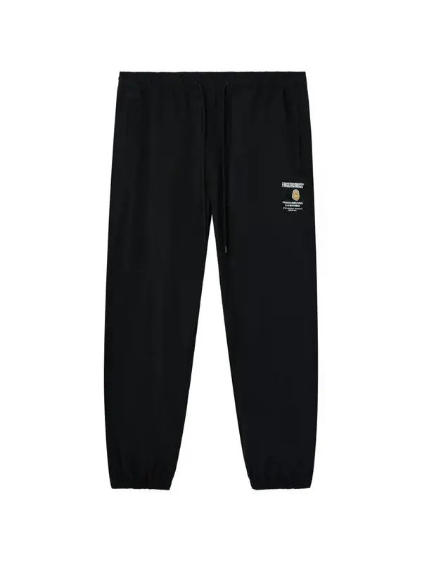 FINGERCROXX Drawstring Track Pants - Black
