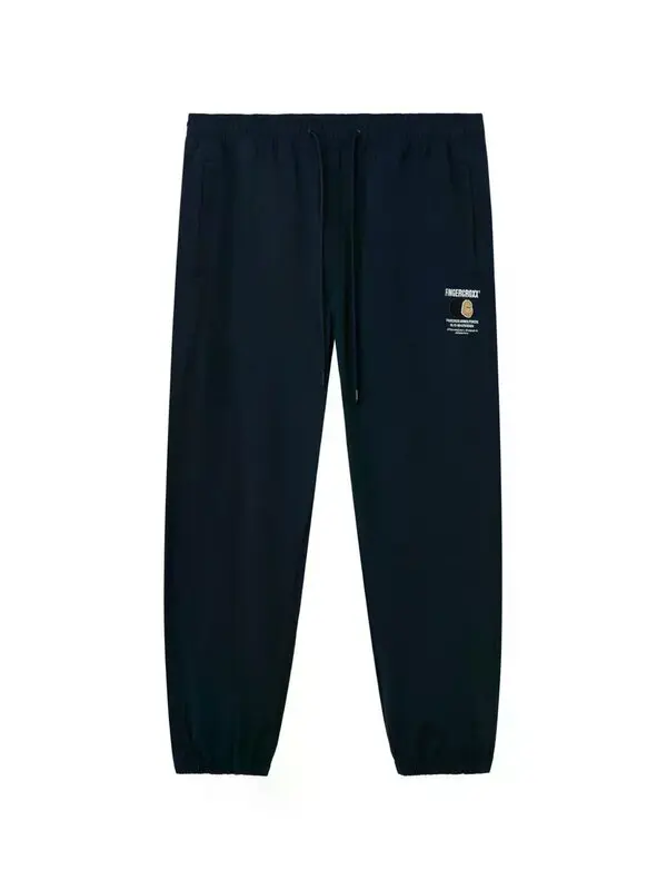 FINGERCROXX Drawstring Track Pants - Blue