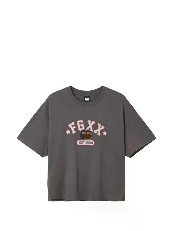 FINGERCROXX Logo-detail T-shirt