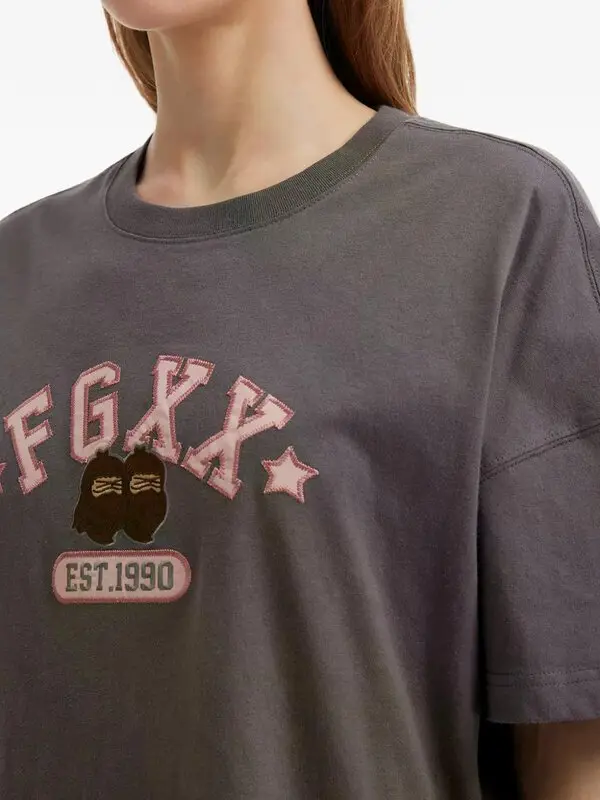 FINGERCROXX Logo-detail T-shirt