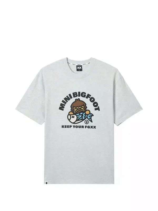 FINGERCROXX Printed T-shirt - Grey