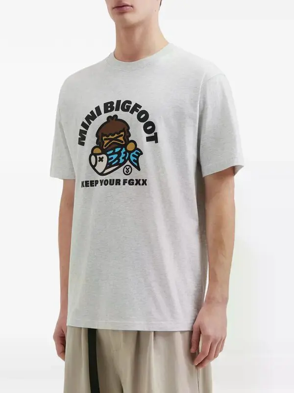 FINGERCROXX Printed T-shirt - Grey