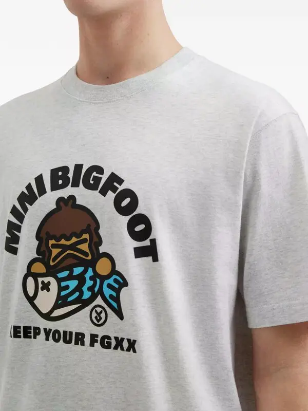 FINGERCROXX Printed T-shirt - Grey