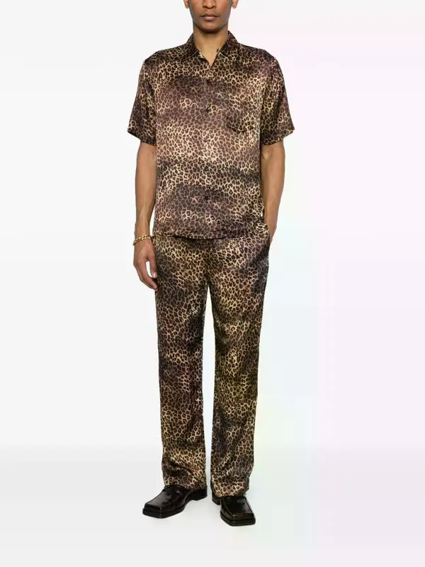 ERNEST W. BAKER Animal-print Trousers