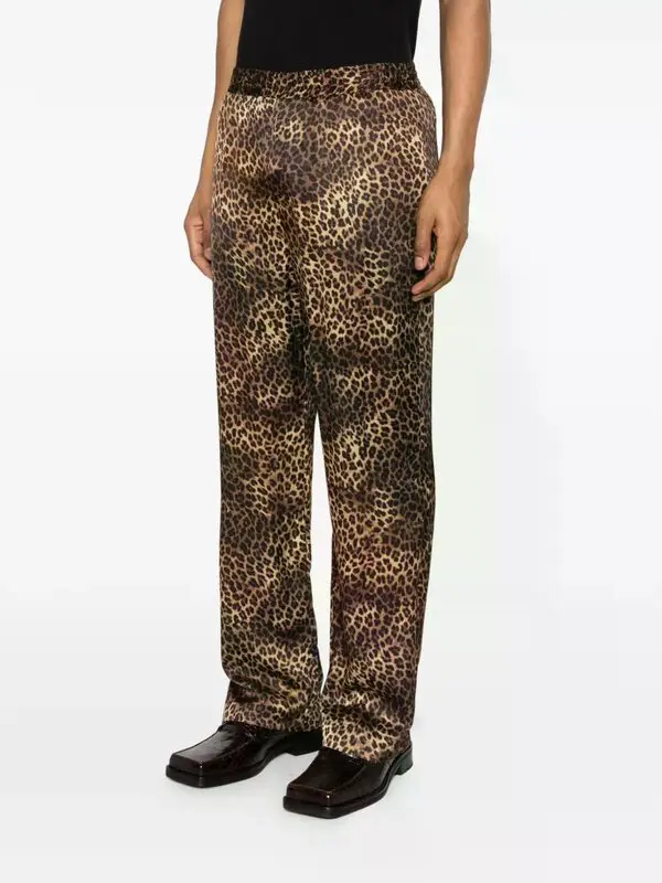 ERNEST W. BAKER Animal-print Trousers