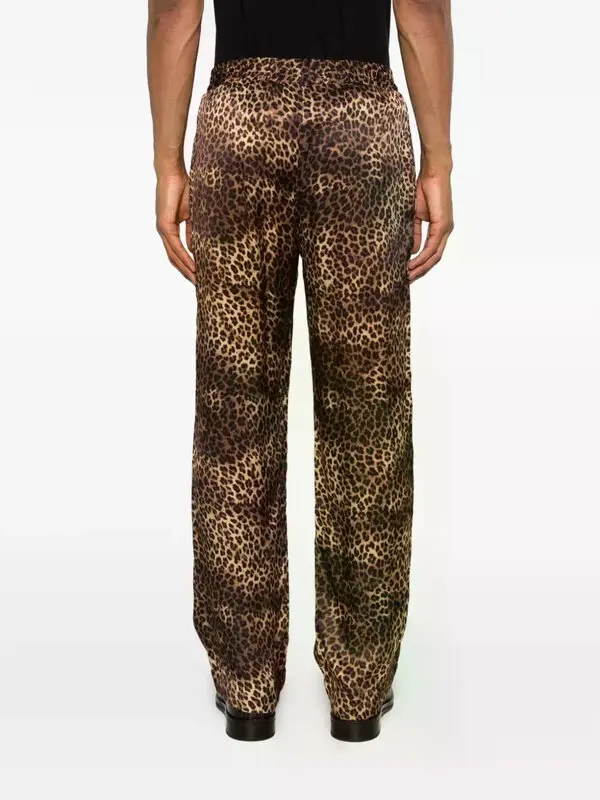 ERNEST W. BAKER Animal-print Trousers