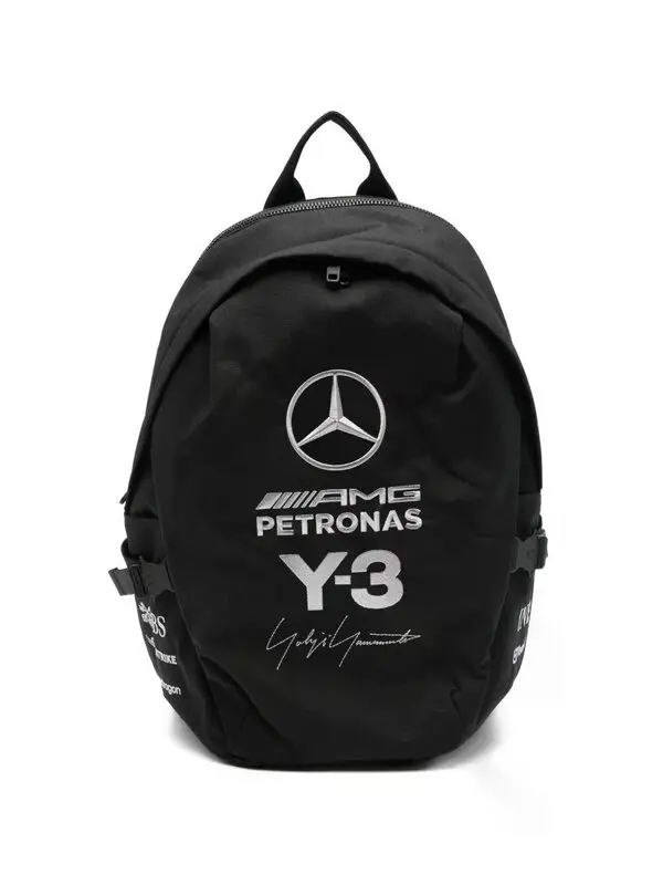 Y3 X Mercedes-amg Petronas F1 Logo-embroidered Backpack - Black