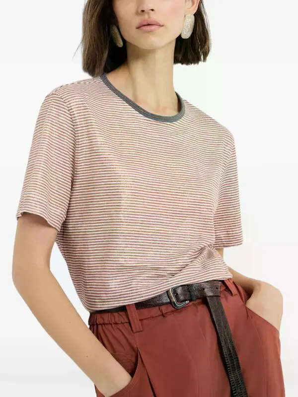 Brunello Cucinelli Striped T-shirt