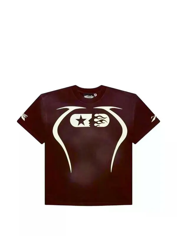HELLSTAR Warm Up T-shirt - Brown