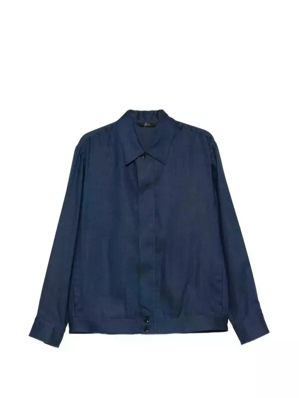 Brioni Zipped Shirt Jacket