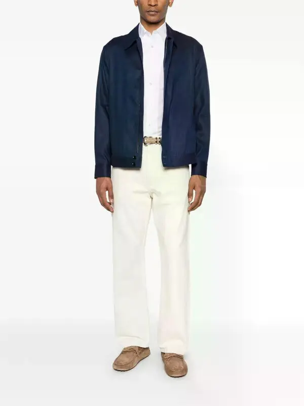 Brioni Zipped Shirt Jacket