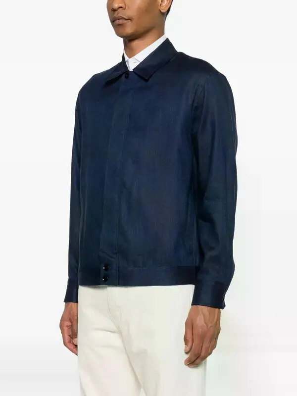 Brioni Zipped Shirt Jacket