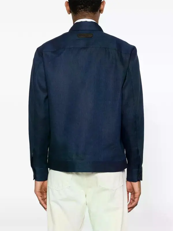 Brioni Zipped Shirt Jacket
