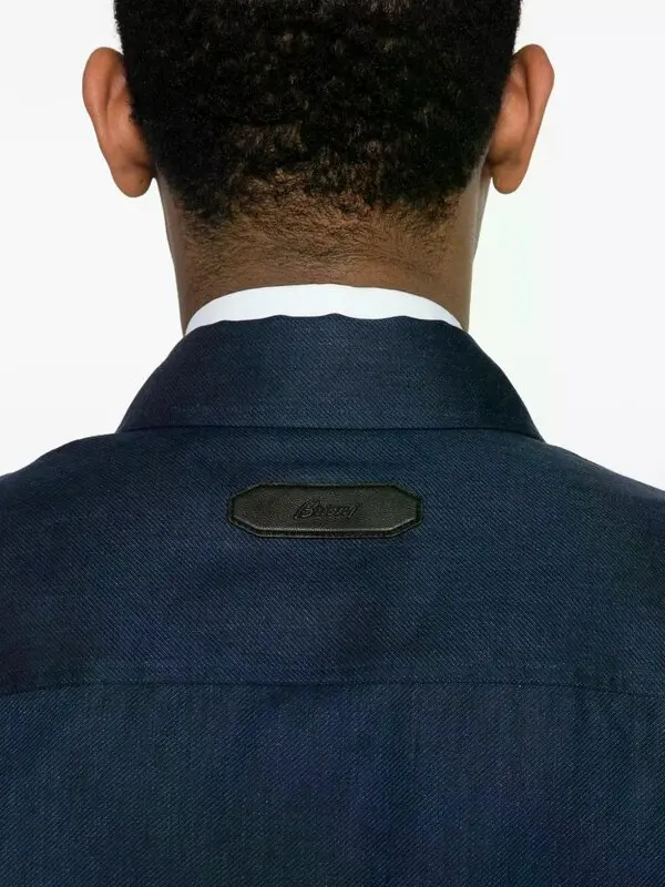 Brioni Zipped Shirt Jacket