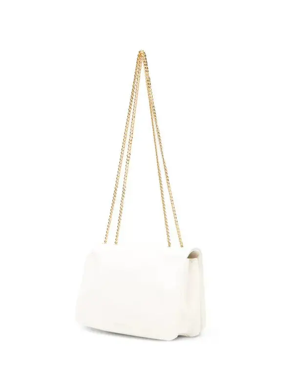COCCINELLE Mini Dulse Embossed Chain Shoulder Bag