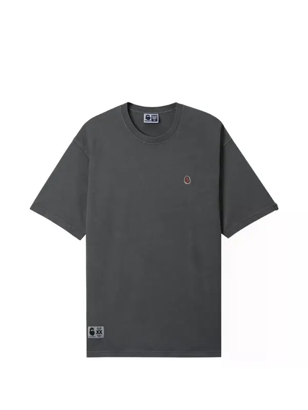 FINGERCROXX Short-sleeved Crewneck T-shirt - Grey