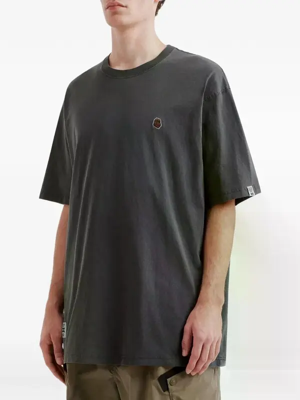 FINGERCROXX Short-sleeved Crewneck T-shirt - Grey