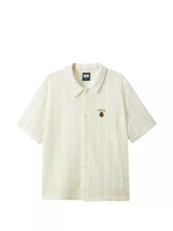 FINGERCROXX Button-down Collared Knitwear