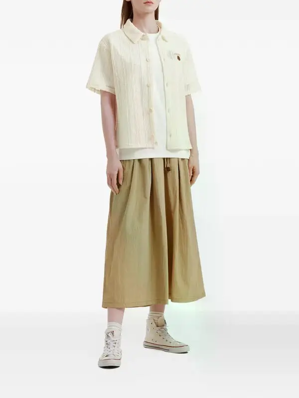 FINGERCROXX Button-down Collared Knitwear