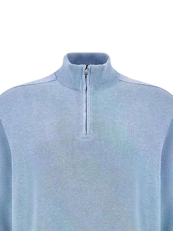 Paul & Shark Half-zip Cotton Sweater