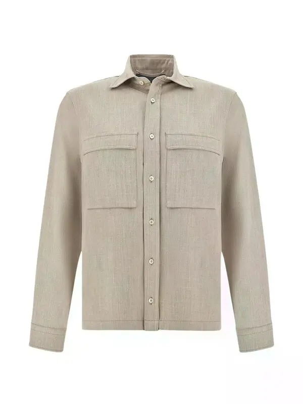 Paul & Shark Jersey Pockets Overshirt