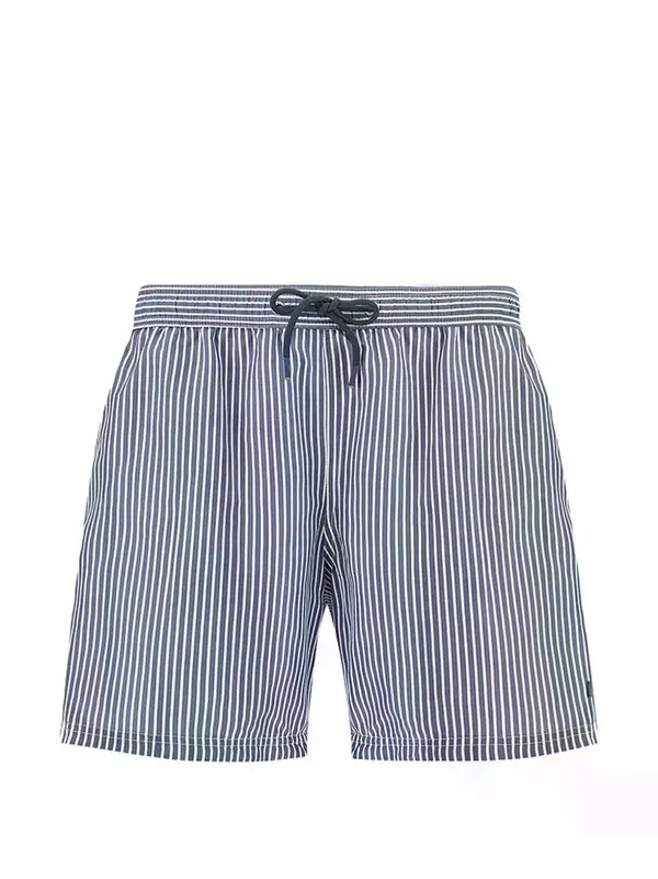 Paul & Shark Stripe-print Swim Shorts