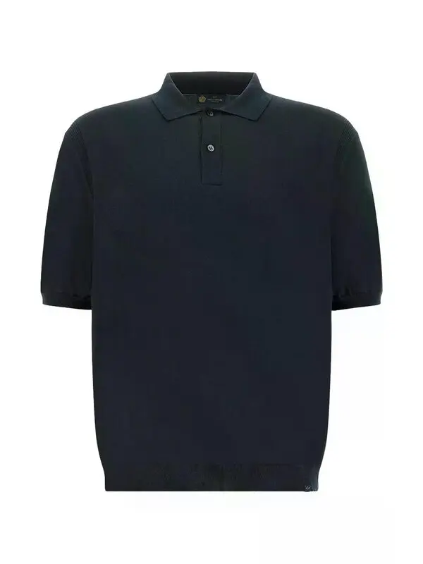 Paul & Shark Button Polo Shirt - Blue