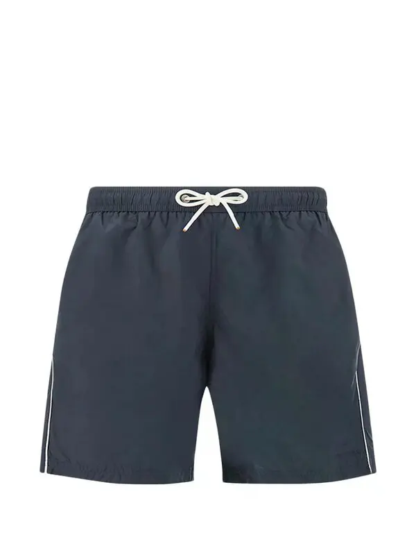 Paul & Shark Logo-embroidery Swimwear - Blue