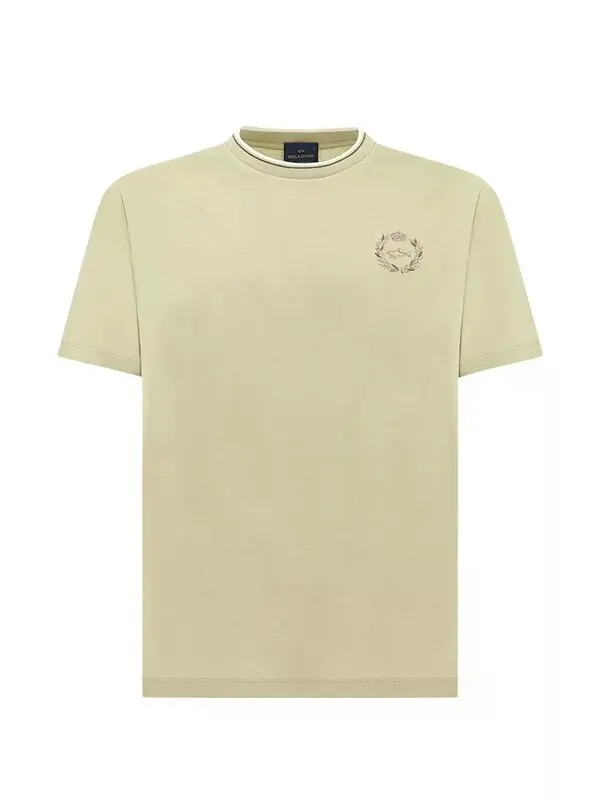 Paul & Shark Embroidered T-shirt - Neutrals