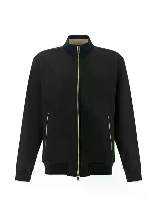 Paul & Shark Zip-up Fleece Sweatshirt - Black