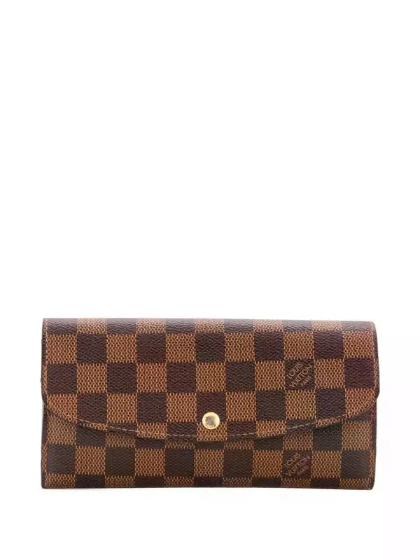 LOUIS VUITTON Emilie Wallet Damier Small Wallets