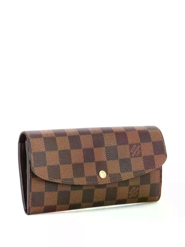 LOUIS VUITTON Emilie Wallet Damier Small Wallets